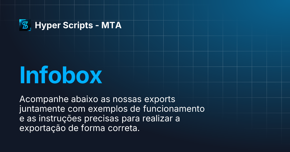 Infobox | Hyper Scripts - MTA