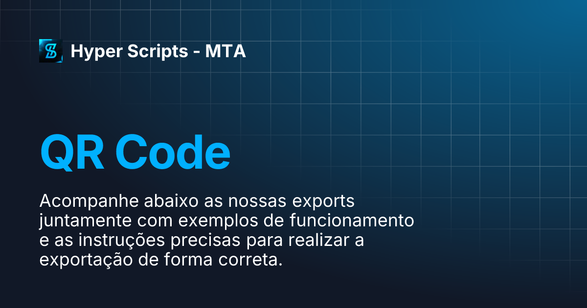 QR Code | Hyper Scripts - MTA