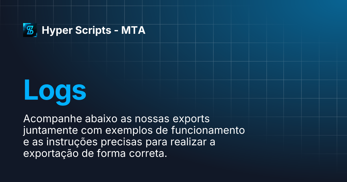Logs | Hyper Scripts - MTA